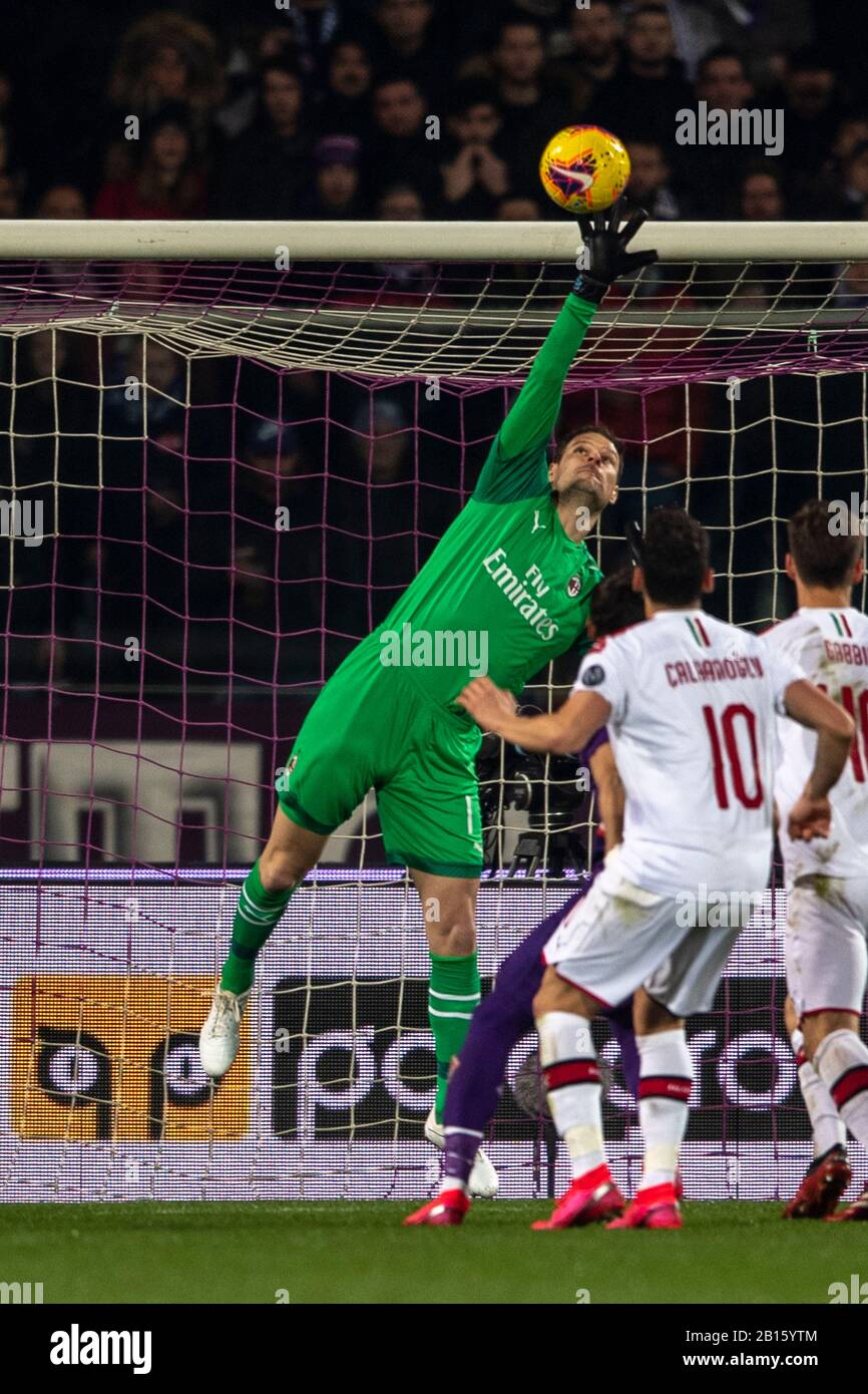 Asmir Begovic (Milan) during the Italian "Serie A" match between ...