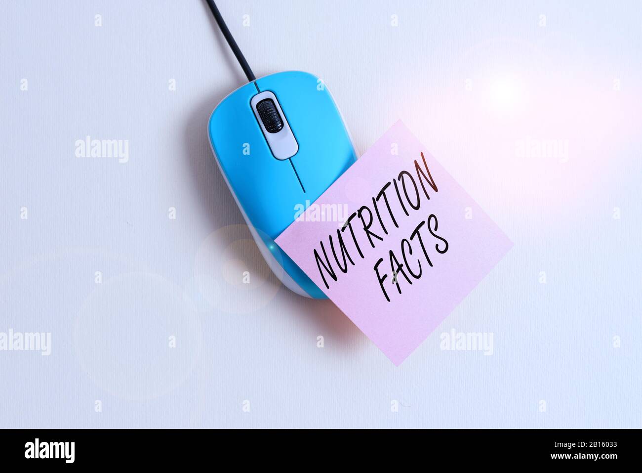 Conceptual hand writing showing Nutrition Facts. Concept meaning ...