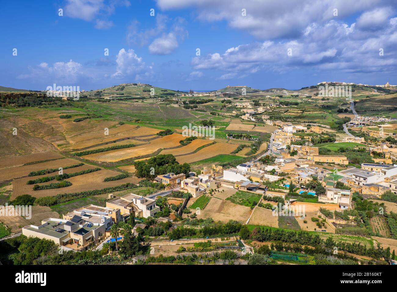 Aerial view of gozo hi-res stock photography and images - Alamy