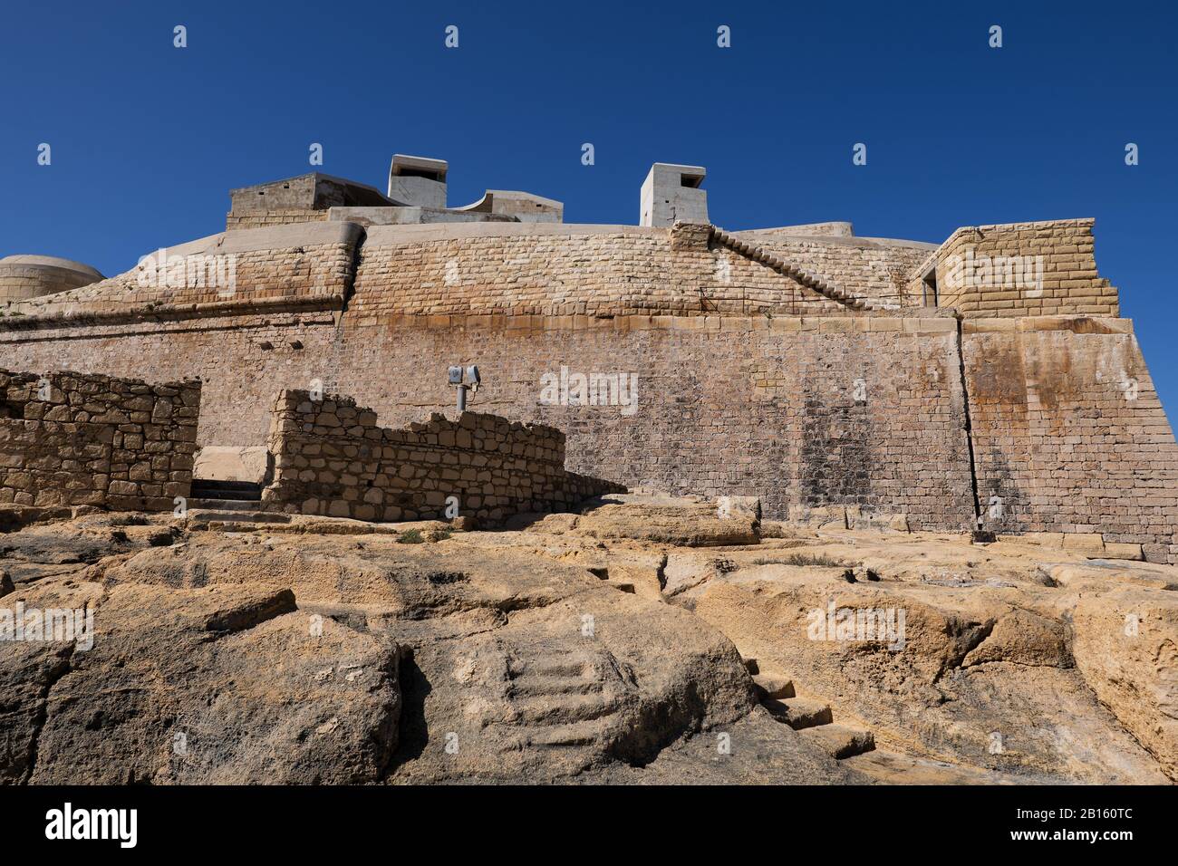 Fort Saint Elmo in Valletta, Malta, fortification built by the Order of ...