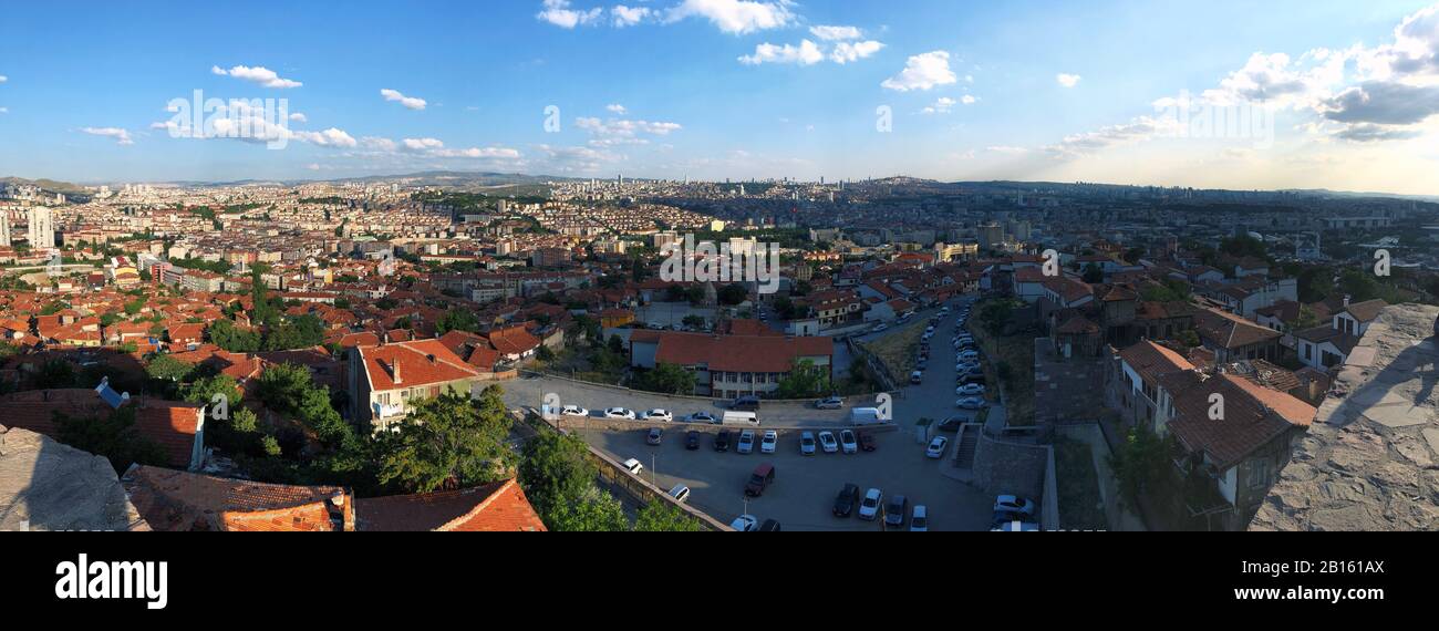 Ankara, Turkey - June 24, 2019: Panoramic city view of Ankara Turkey ...