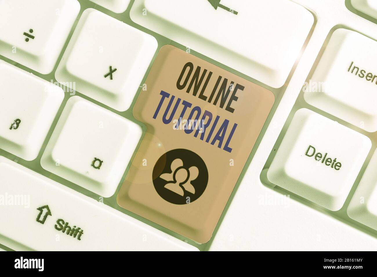 Conceptual hand writing showing Online Tutorial. Concept meaning ...