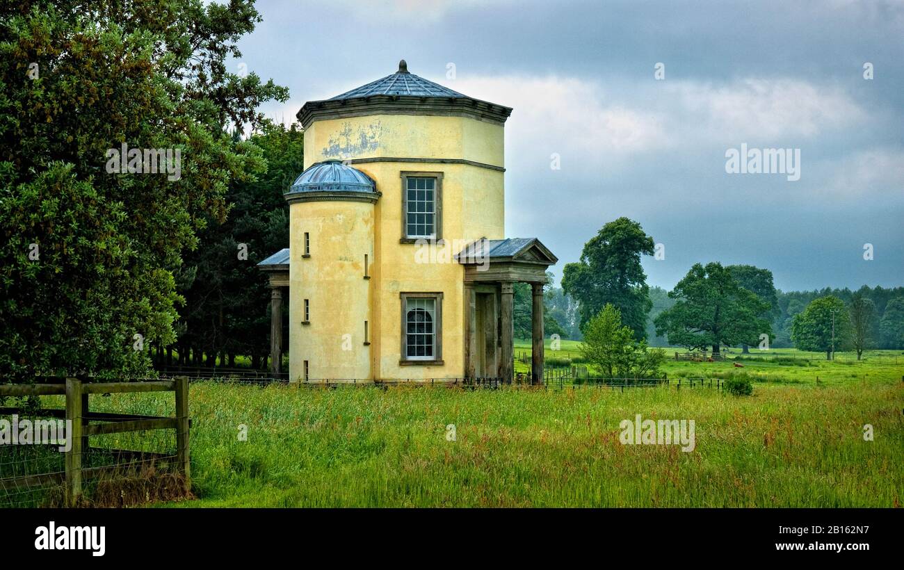 Out building on the historic Shugborough Hall estate in England, UK ...