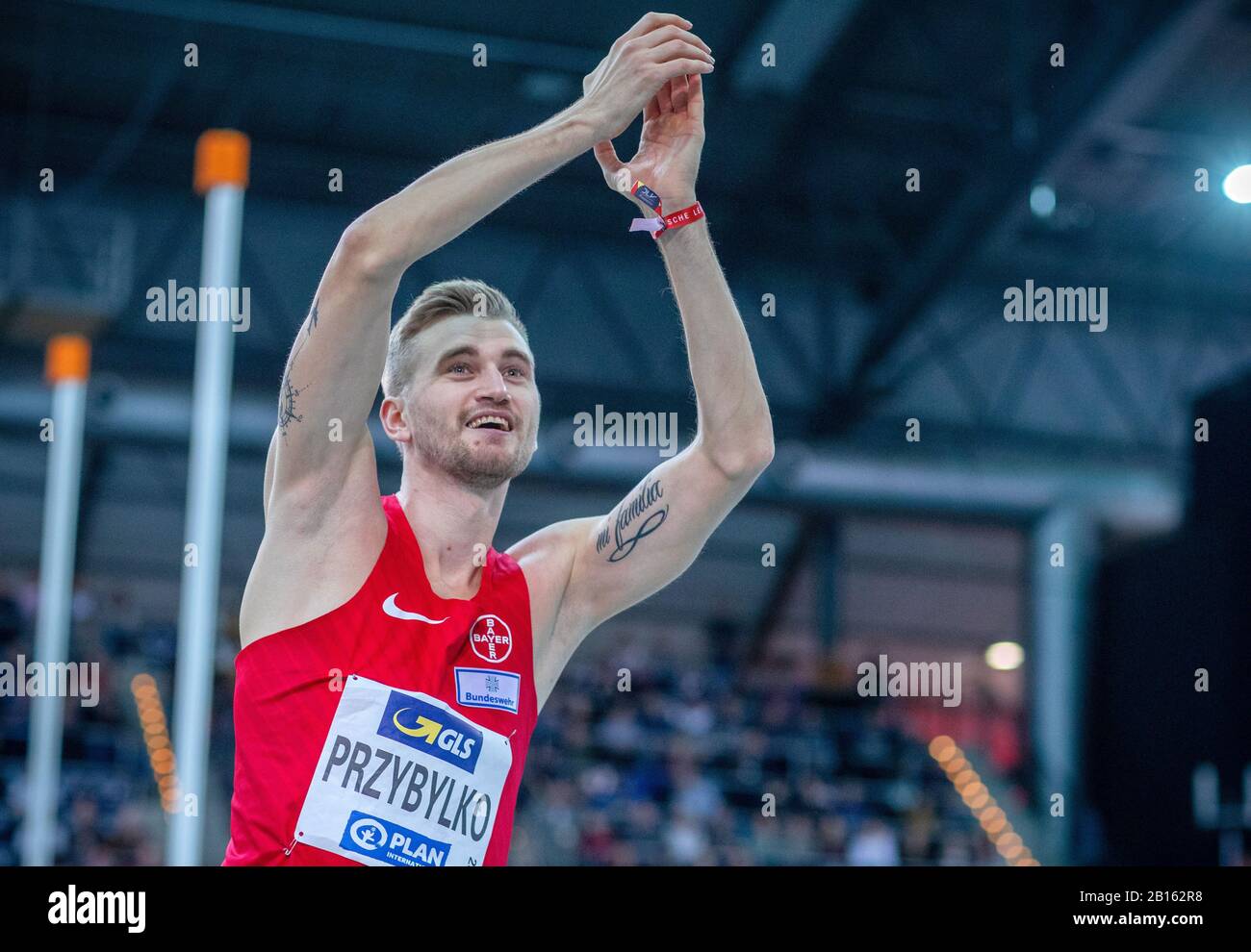 Leipzig, Germany. 23rd Feb, 2020. Athletics/hall: German championship ...