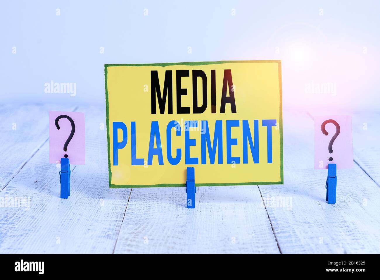 Word writing text Media Placement. Business photo showcasing the method ...