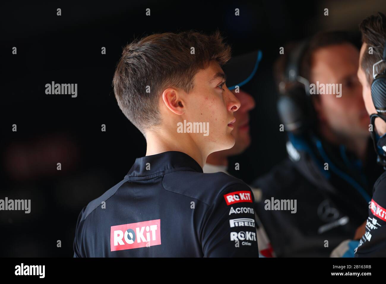 George Russell Williams Racing Mercedes High Resolution Stock ...
