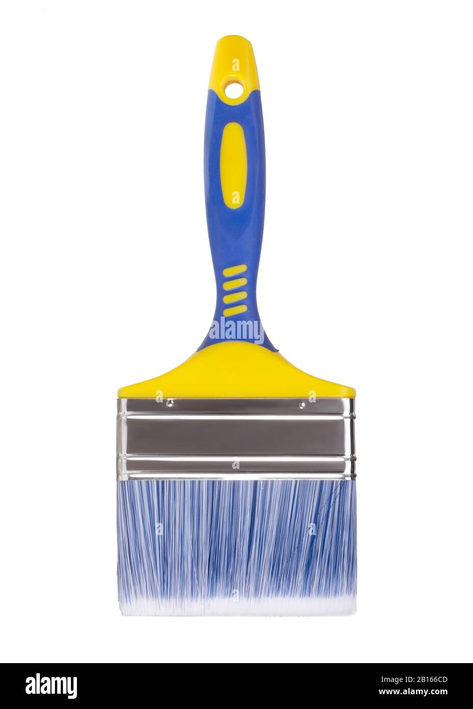 Paint brush for painting isolated on a white background. Vertical shot ...
