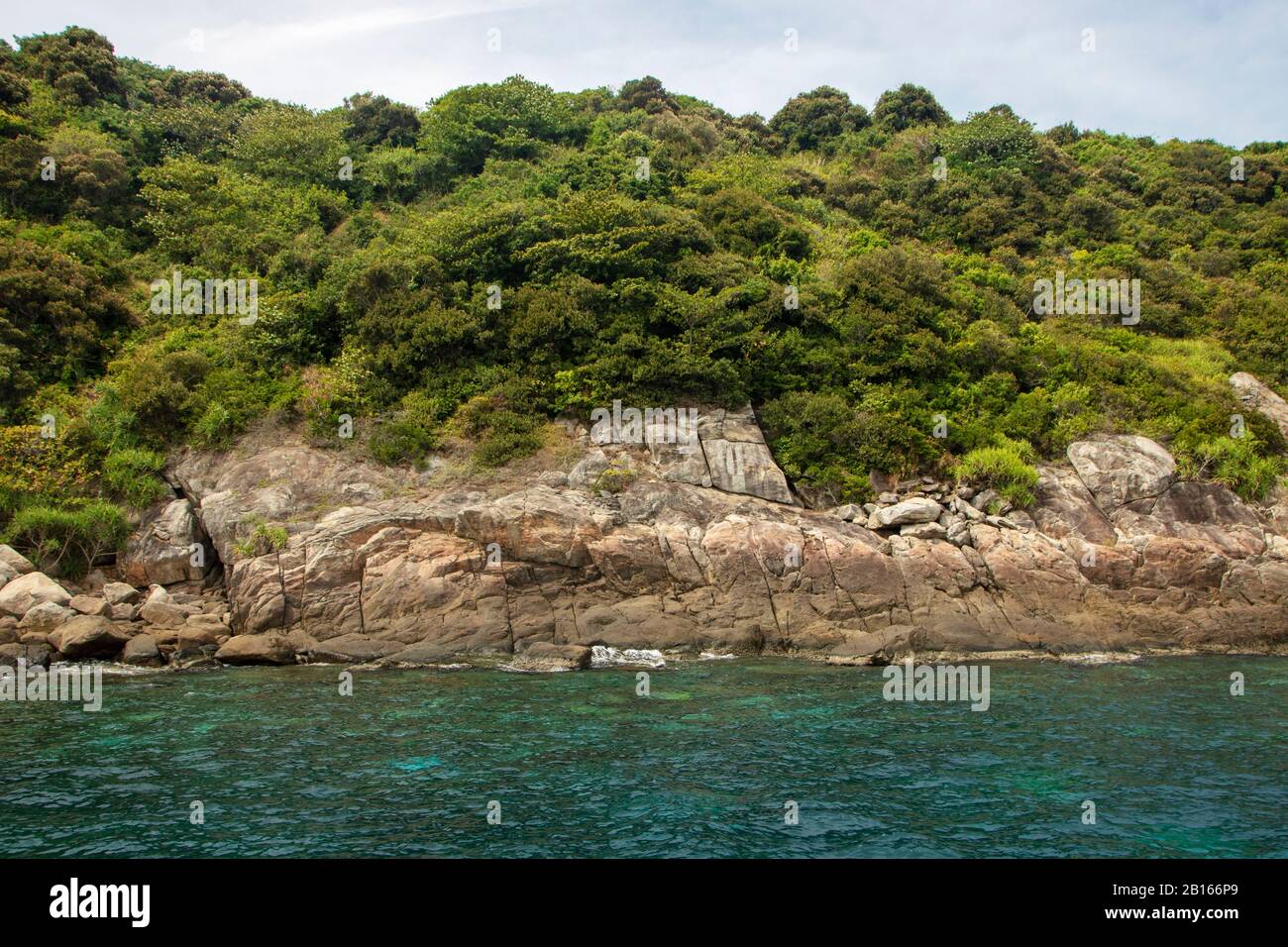 The island of Cu Lao Cham, one of the Cham islands in Vietnam ...