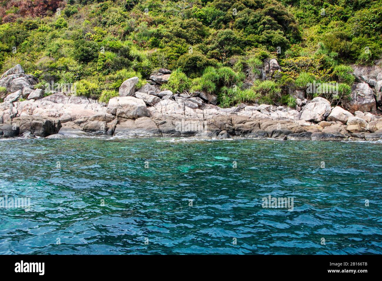 The island of Cu Lao Cham, one of the Cham islands in Vietnam ...