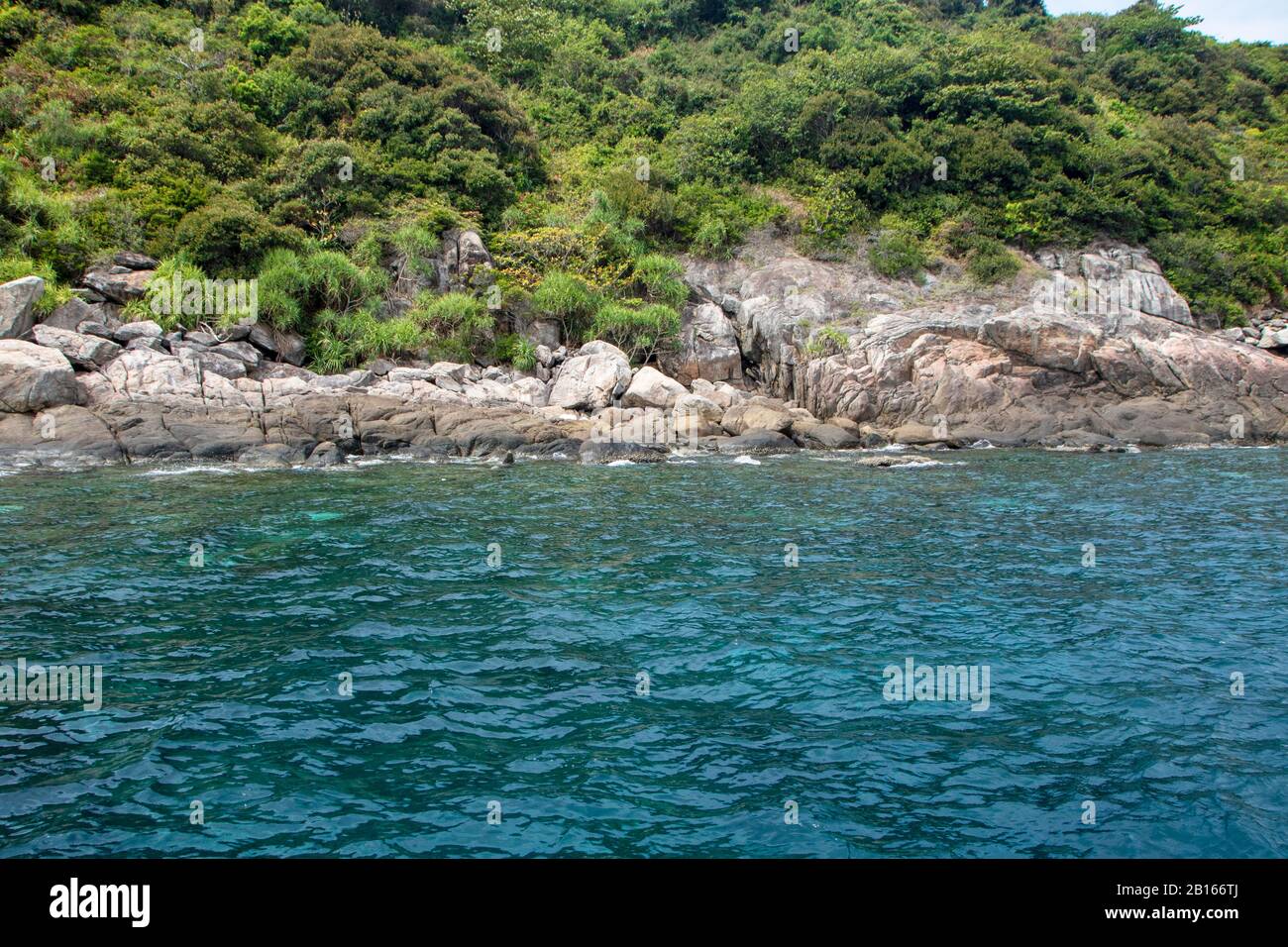 The island of Cu Lao Cham, one of the Cham islands in Vietnam ...