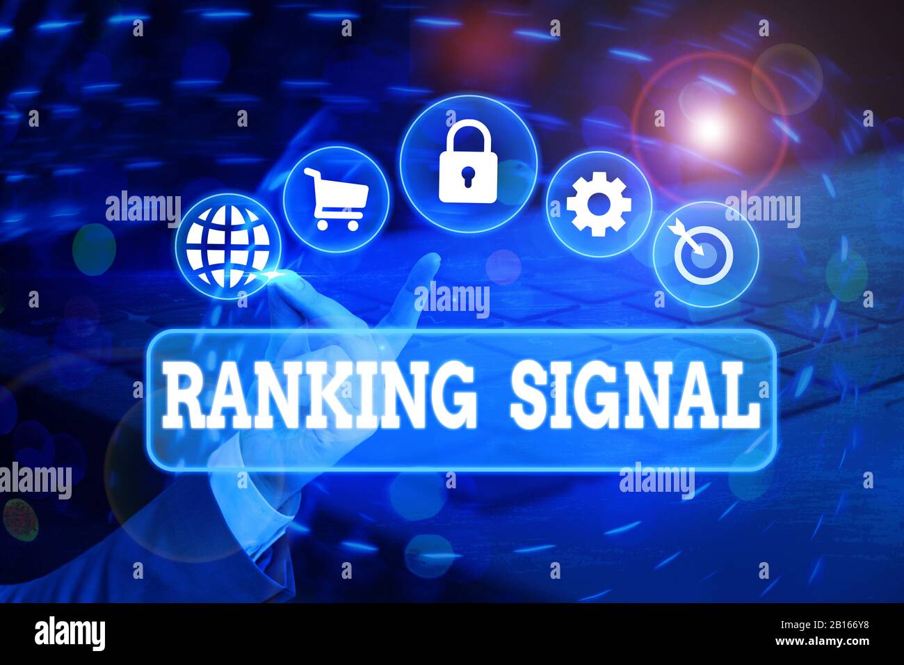 Handwriting text Ranking Signal. Conceptual photo characteristic of a ...