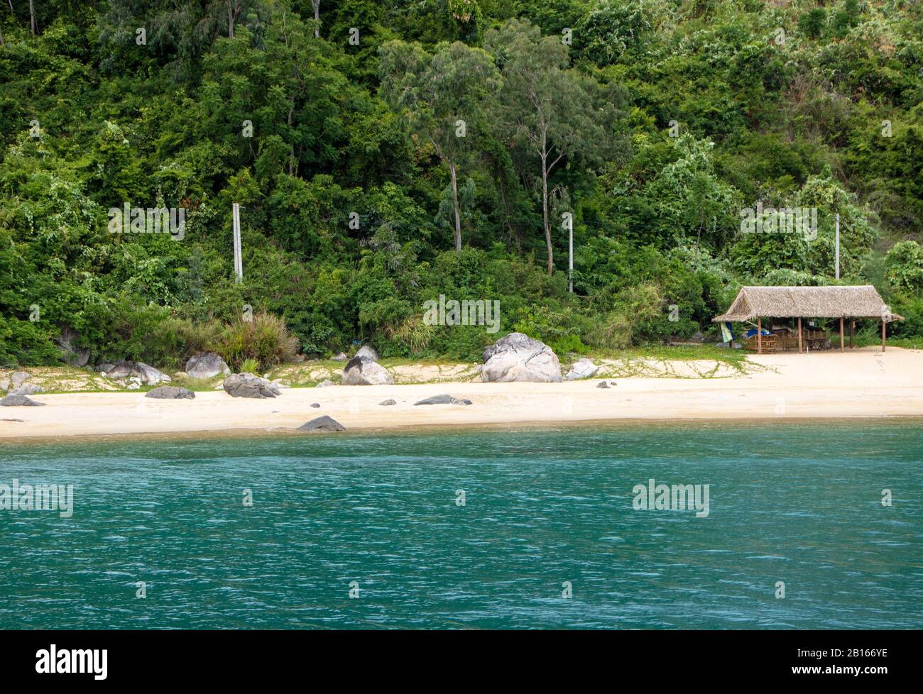 The island of Cu Lao Cham, one of the Cham islands in Vietnam ...