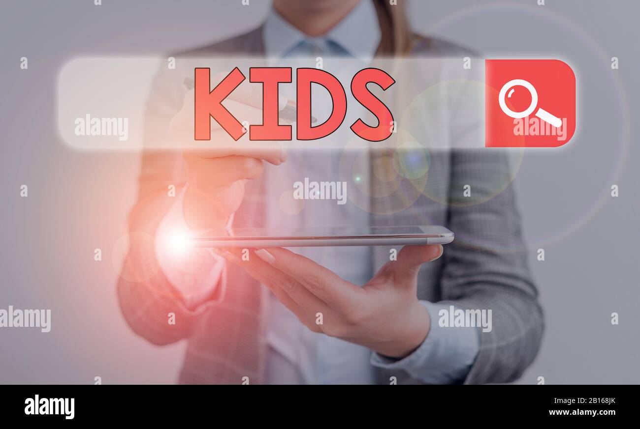 Writing note showing Kids. Business concept for a young huanalysis ...