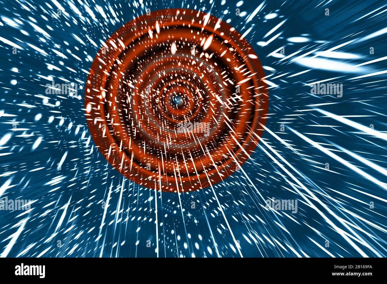 Fantasy abstract modern ufo background, great design for any purposes ...