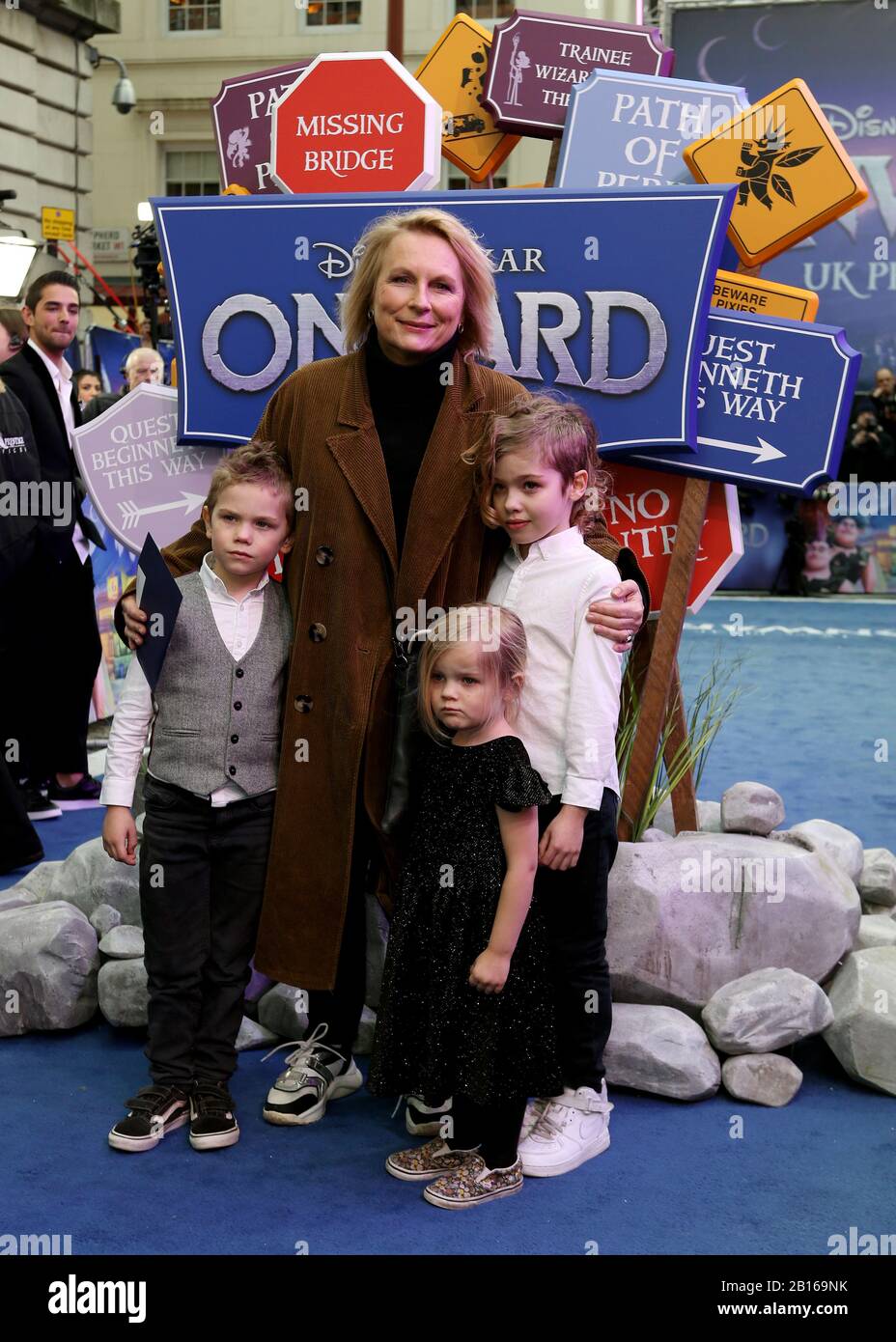 Jennifer Saunders And Family
