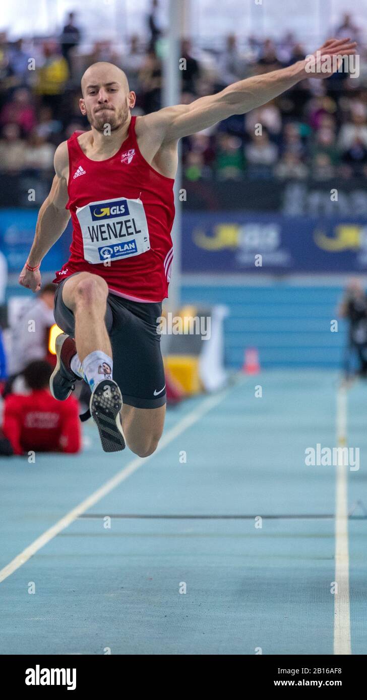 Leipzig, Germany. 23rd Feb, 2020. Athletics/hall: German championship ...