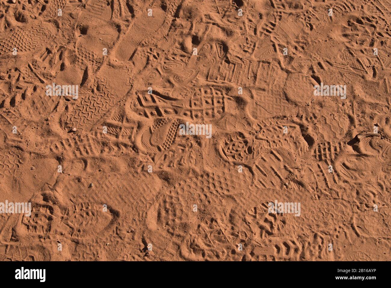 Overhead footprints hi-res stock photography and images - Alamy