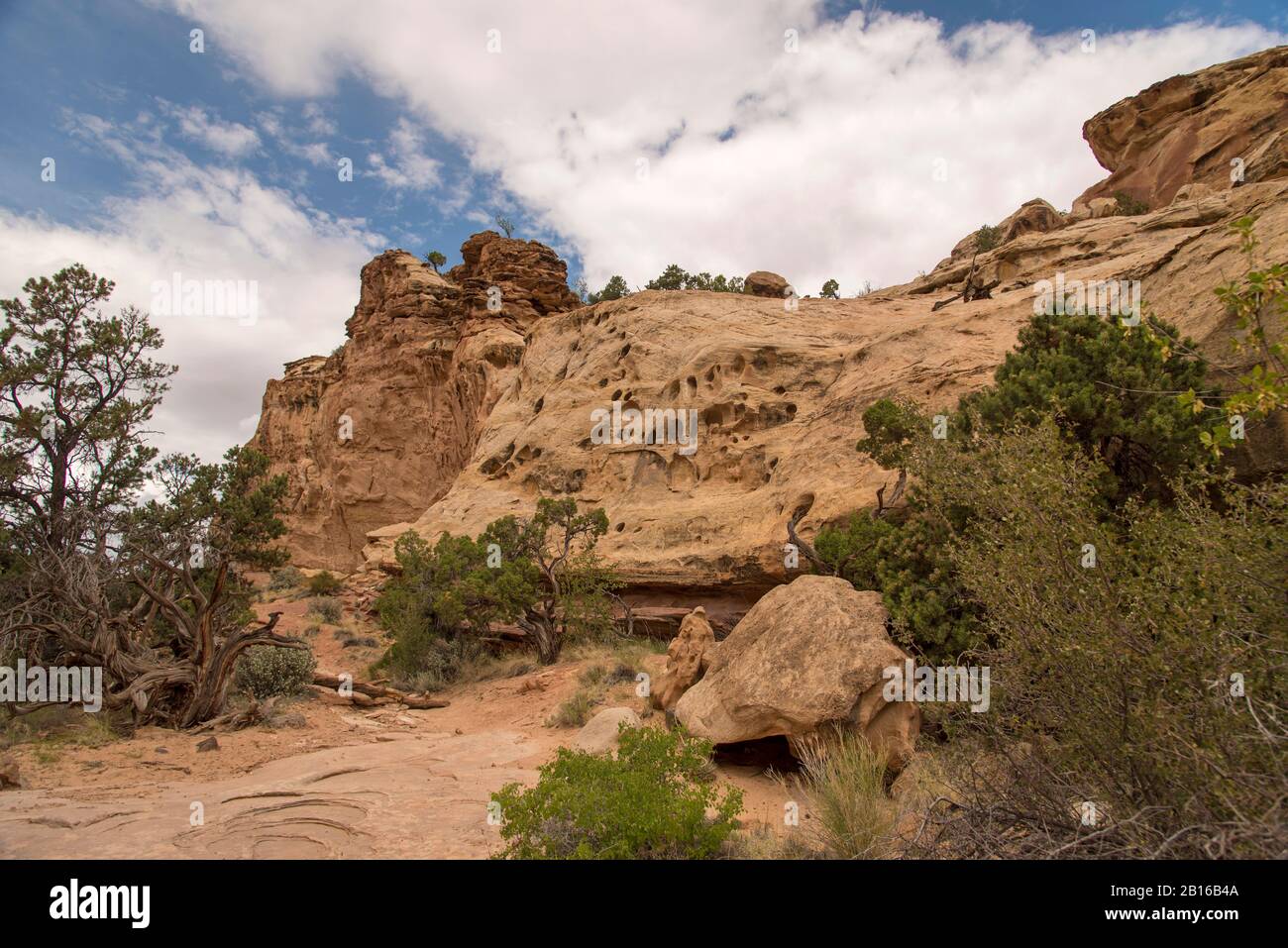 Rock Formations in Capitol Reef National Park, Utah, United States ...