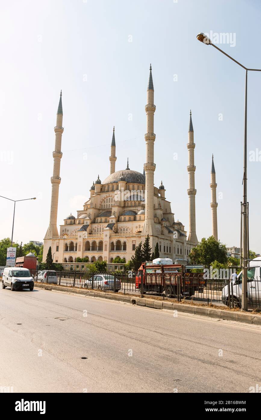 Adana, Turkey - June 27, 2019: Adana Seyhan Central Mosque near the ...