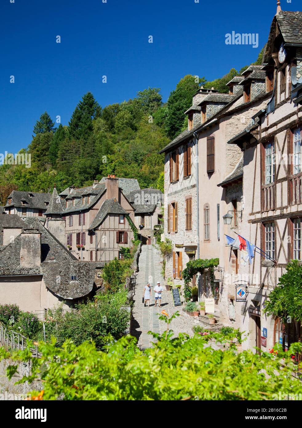 Conques, Aveyron, France, Europe Stock Photo - Alamy