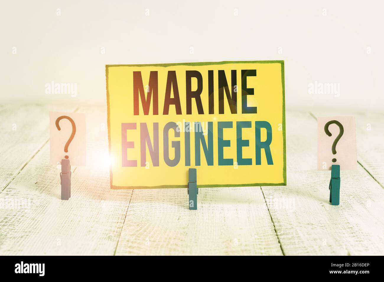 Word writing text Marine Engineer. Business photo showcasing incharge ...