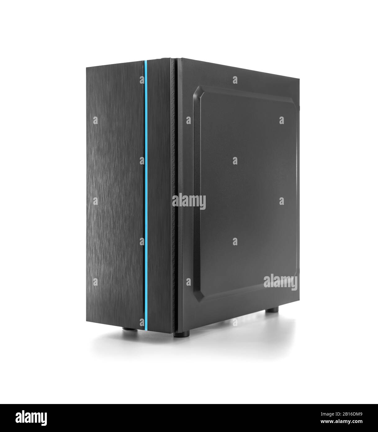 Computer system unit isolated on a white Stock Photo - Alamy