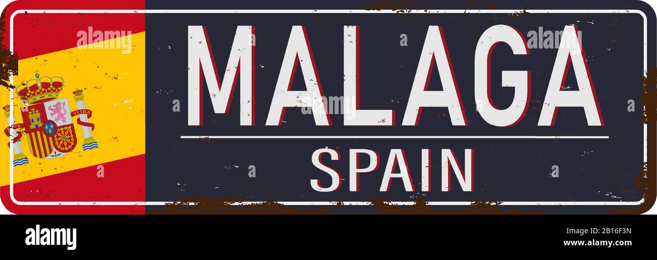 Traffic malaga sign Stock Vector Images - Alamy