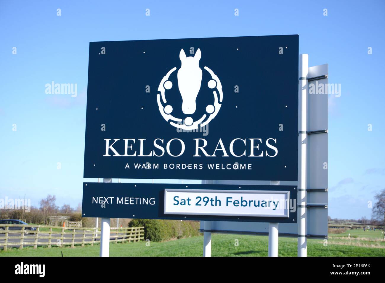 Kelso race course hi-res stock photography and images - Alamy