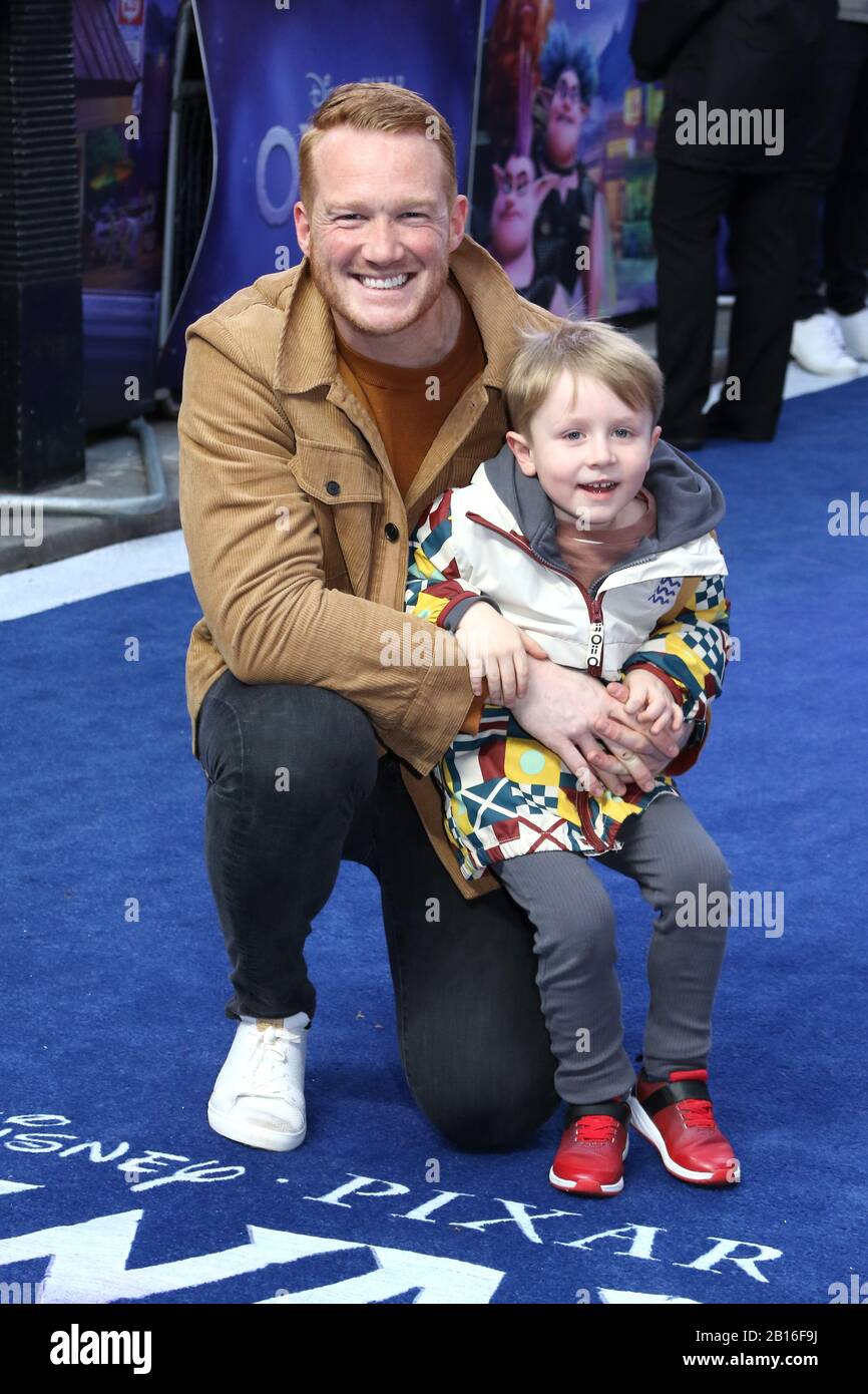 Greg Rutherford, Onward - UK premiere, Curzon Mayfair, London, UK, 23 ...