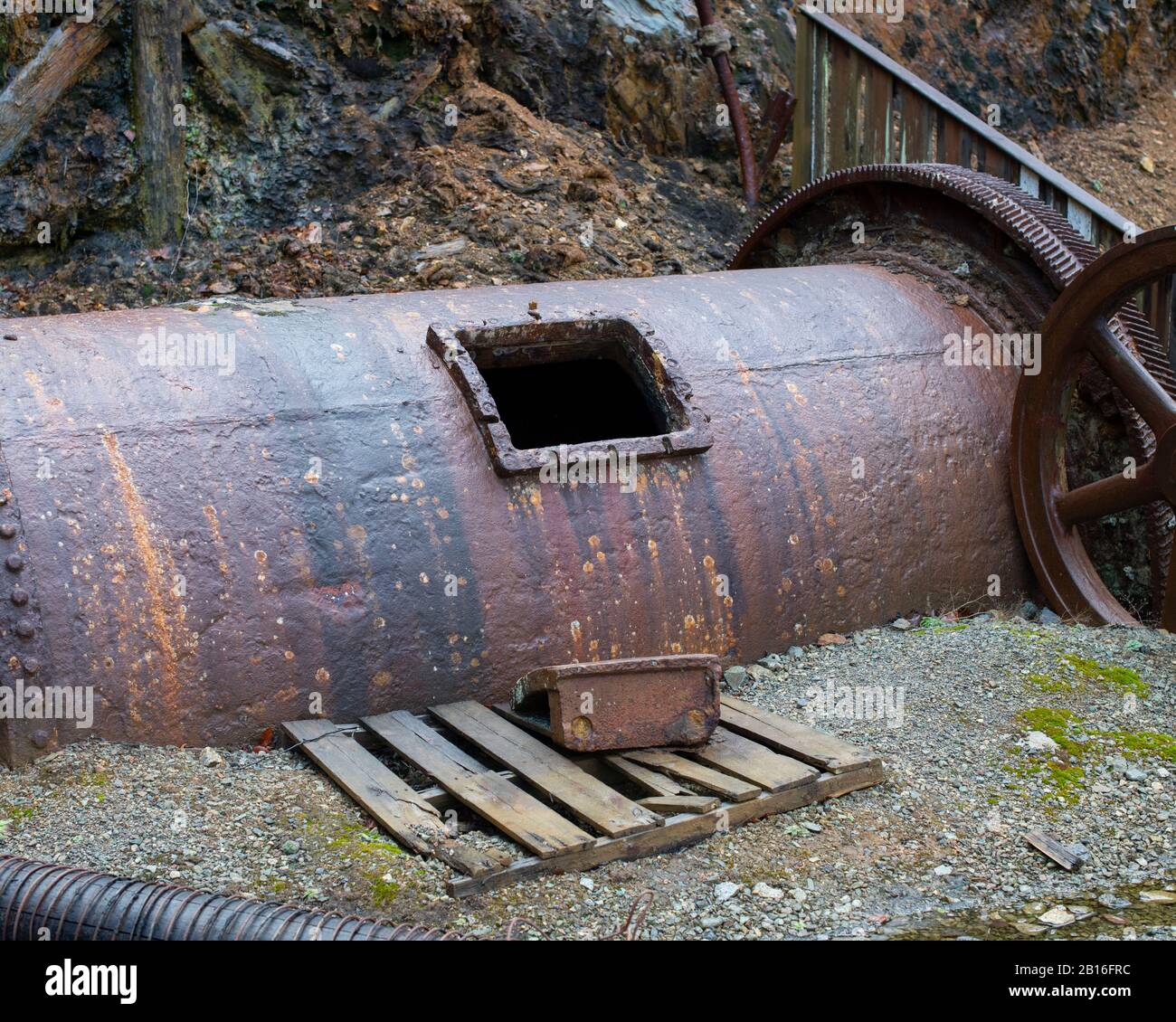Britannia mine museum british columbia hi-res stock photography and ...