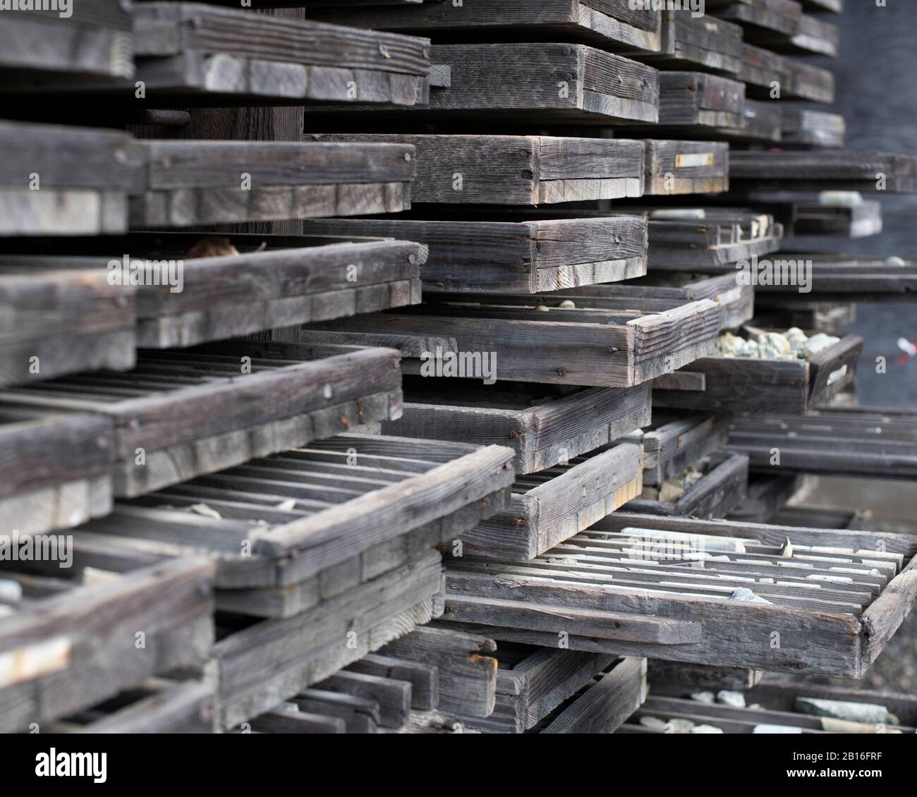 Core trays hi-res stock photography and images - Alamy