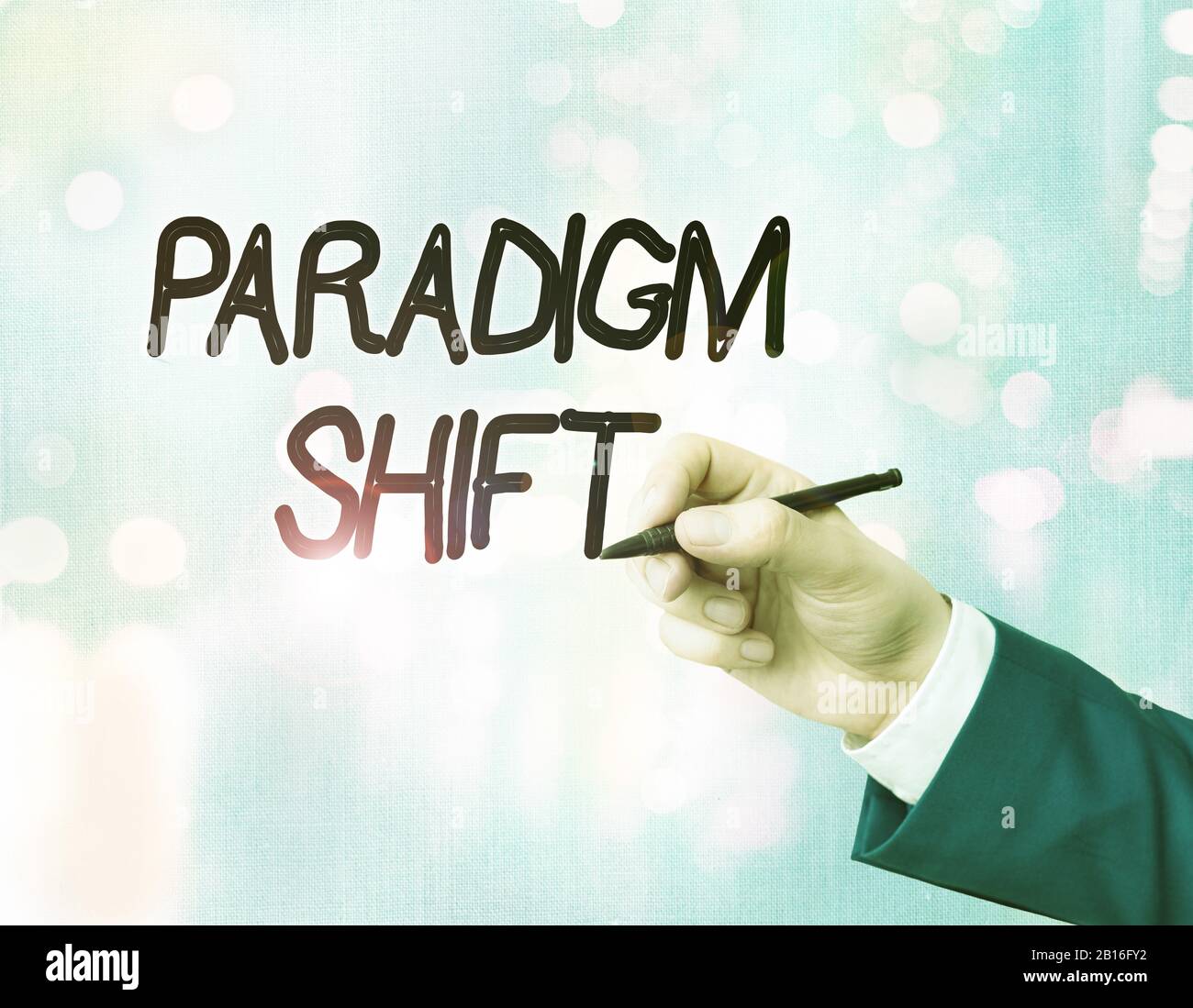 Word writing text Paradigm Shift. Business photo showcasing fundamental ...
