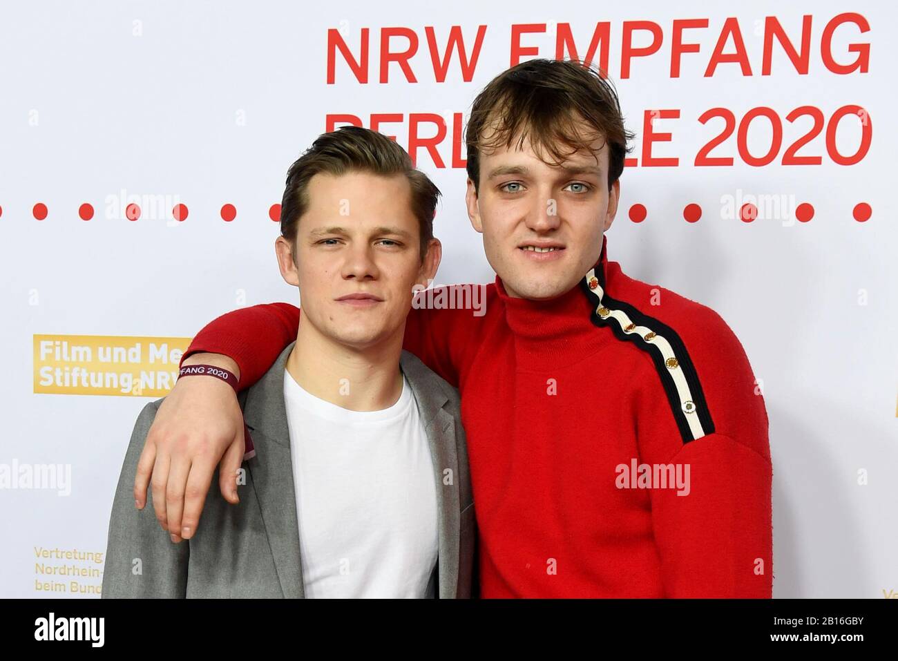 Berlin, Germany. 23rd Feb, 2020. 70th Berlinale, NRW- Reception: Actor ...