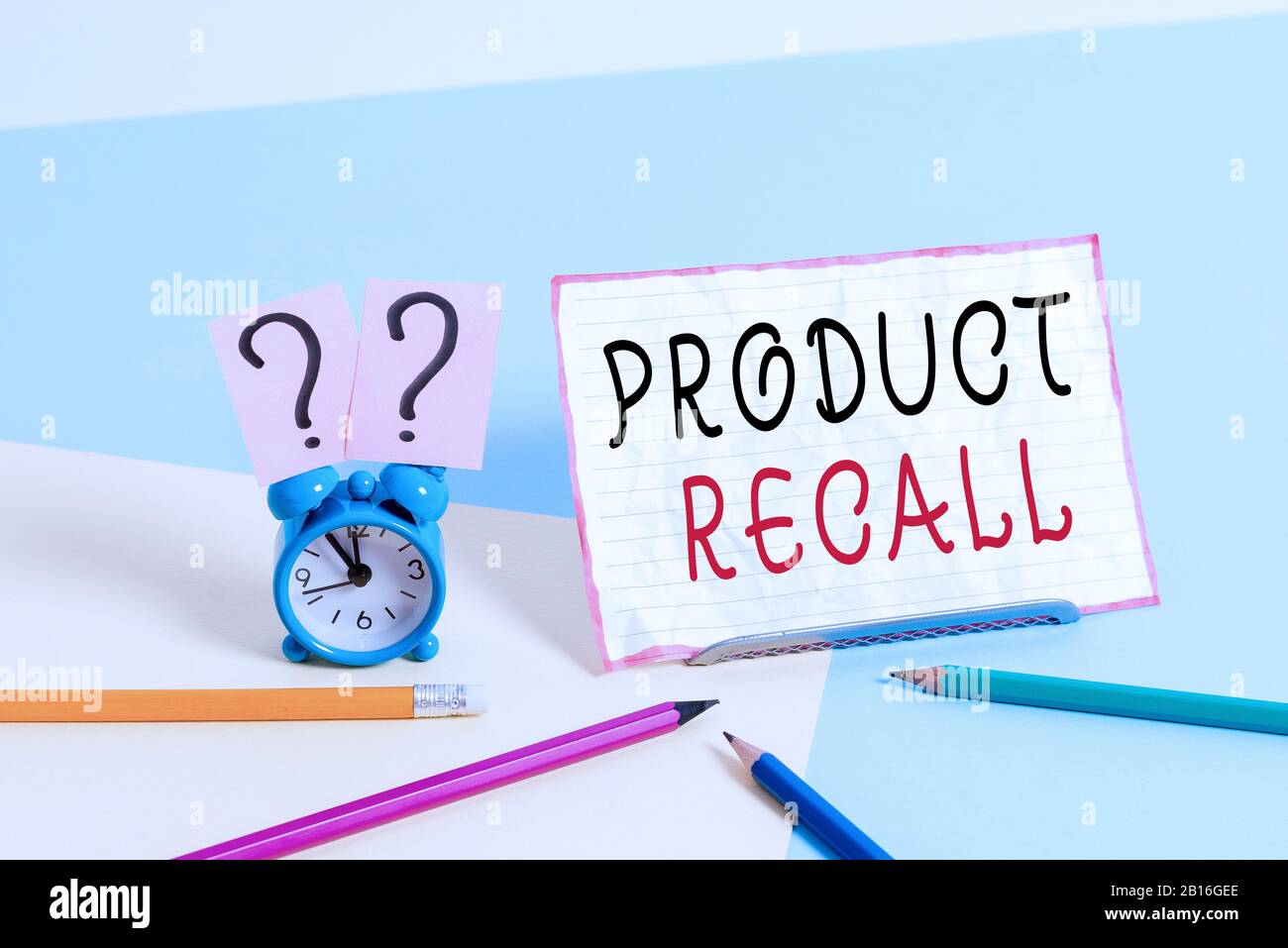 Text sign showing Product Recall. Business photo showcasing process of ...