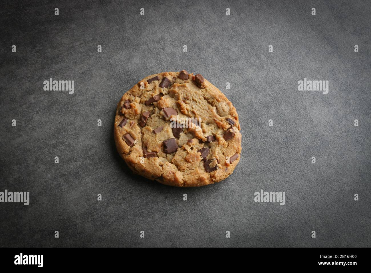 cookies chocolate isolated on dark background Stock Photo - Alamy