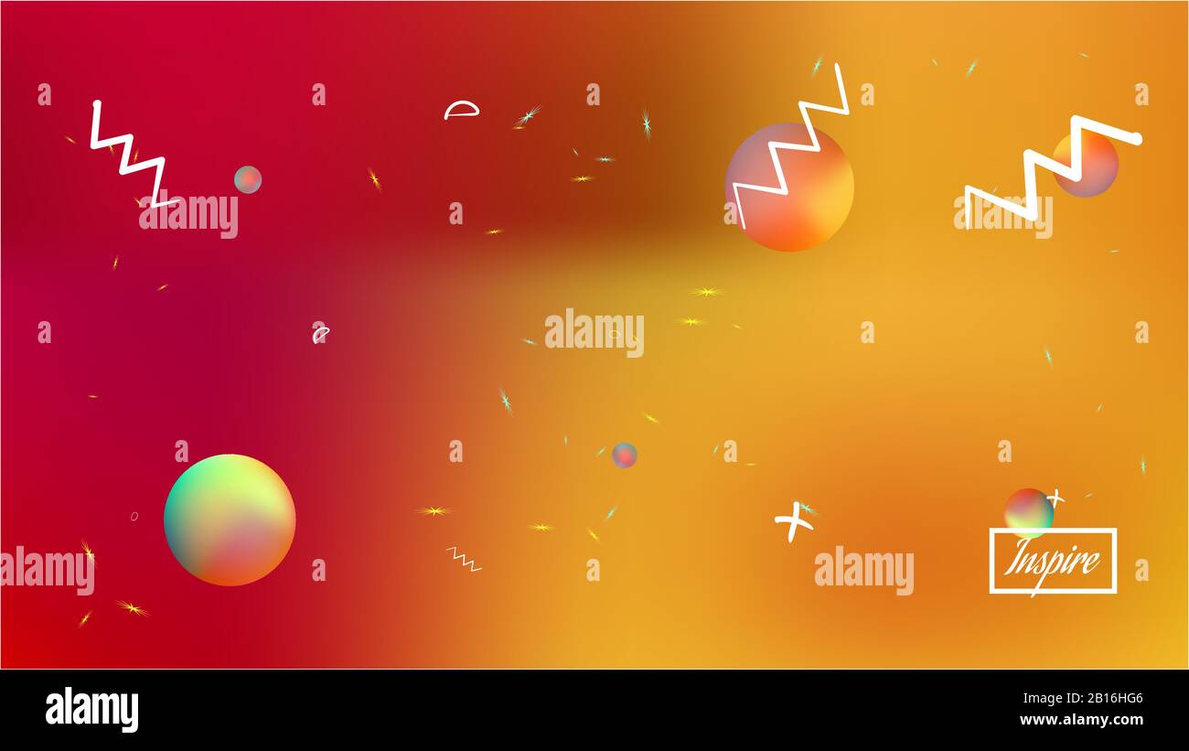 Colorful great cosmos background. Illustration, graphic. Minimal hi-res ...