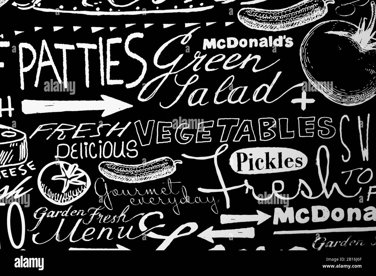 Fast food word art hi-res stock photography and images - Alamy