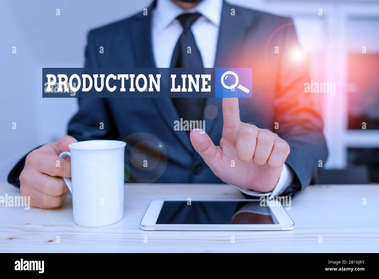 Handwriting text Production Line. Conceptual photo set of sequential ...