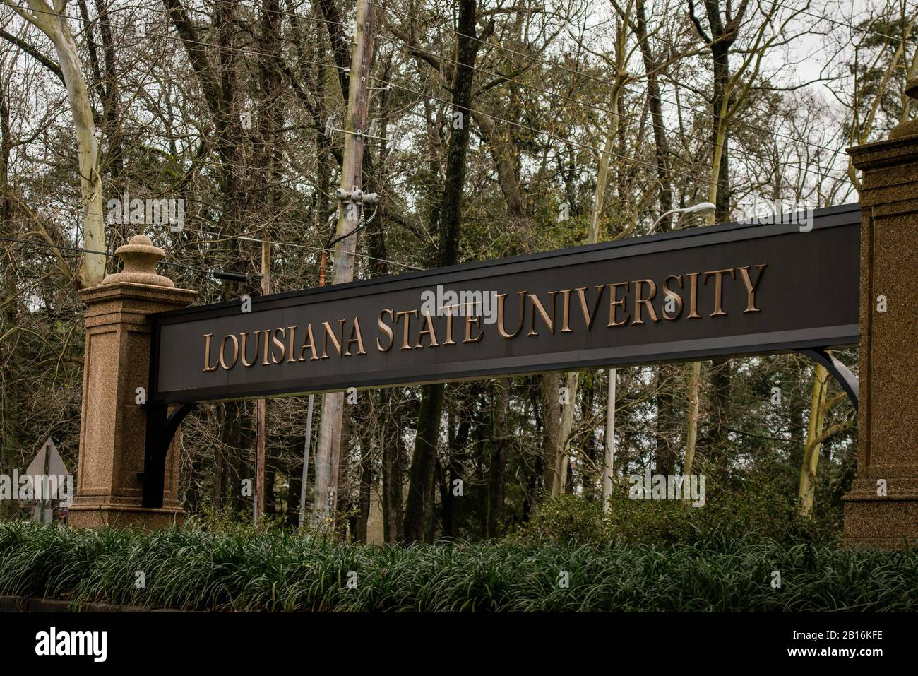 Louisiana state university joe burrow hi-res stock photography and ...