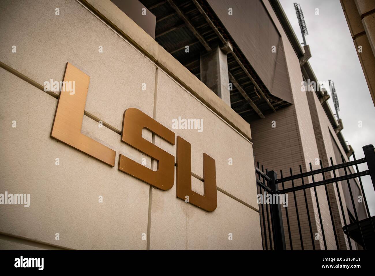 Baton Rouge, Louisiana - February 10, 2020: Louisiana State University ...