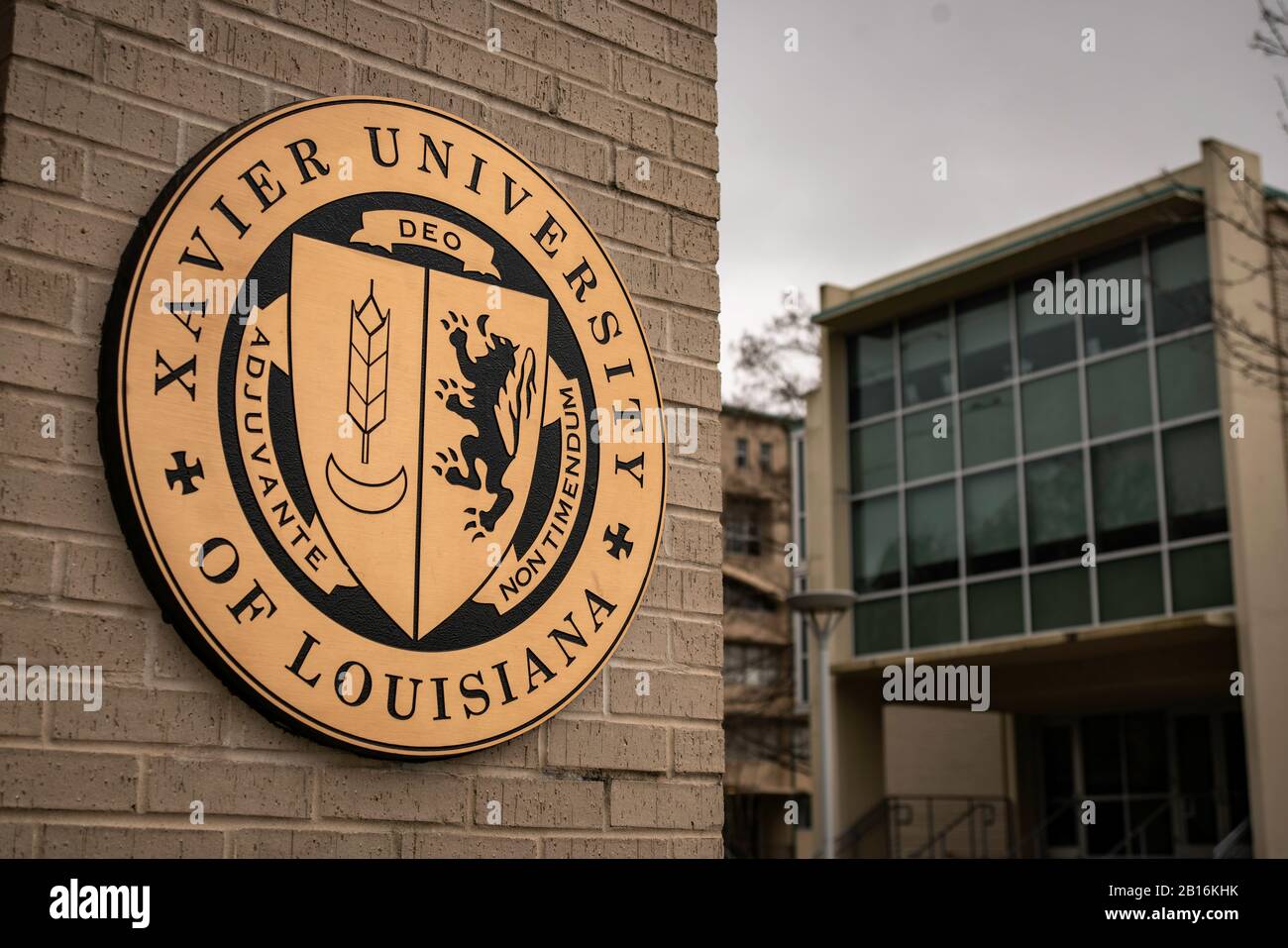 New Orleans, Louisiana - February 9, 2020: Xavier University Catholic ...