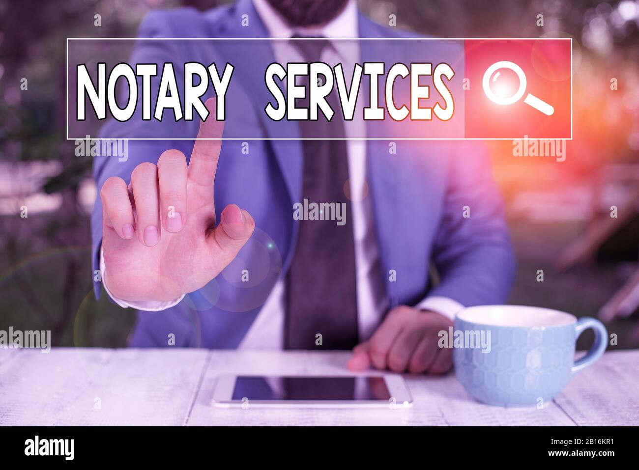 Writing note showing Notary Services. Business concept for services ...