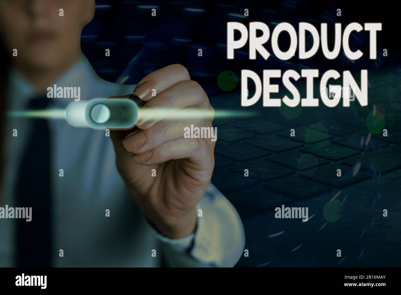 Handwriting text writing Product Design. Conceptual photo process of creating or improving a ...