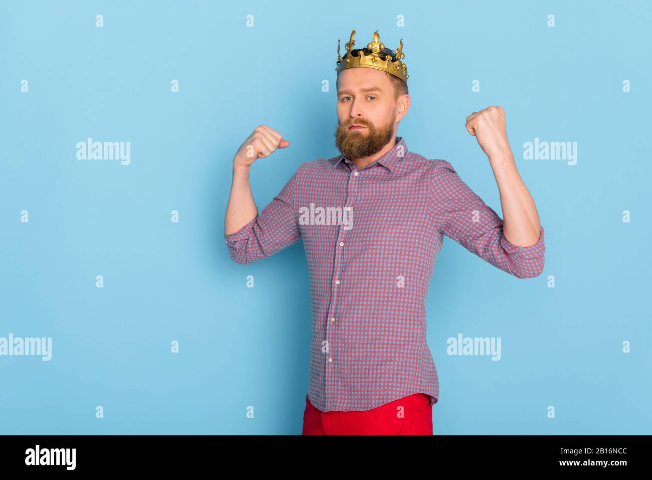 Strong gesture hi-res stock photography and images - Alamy