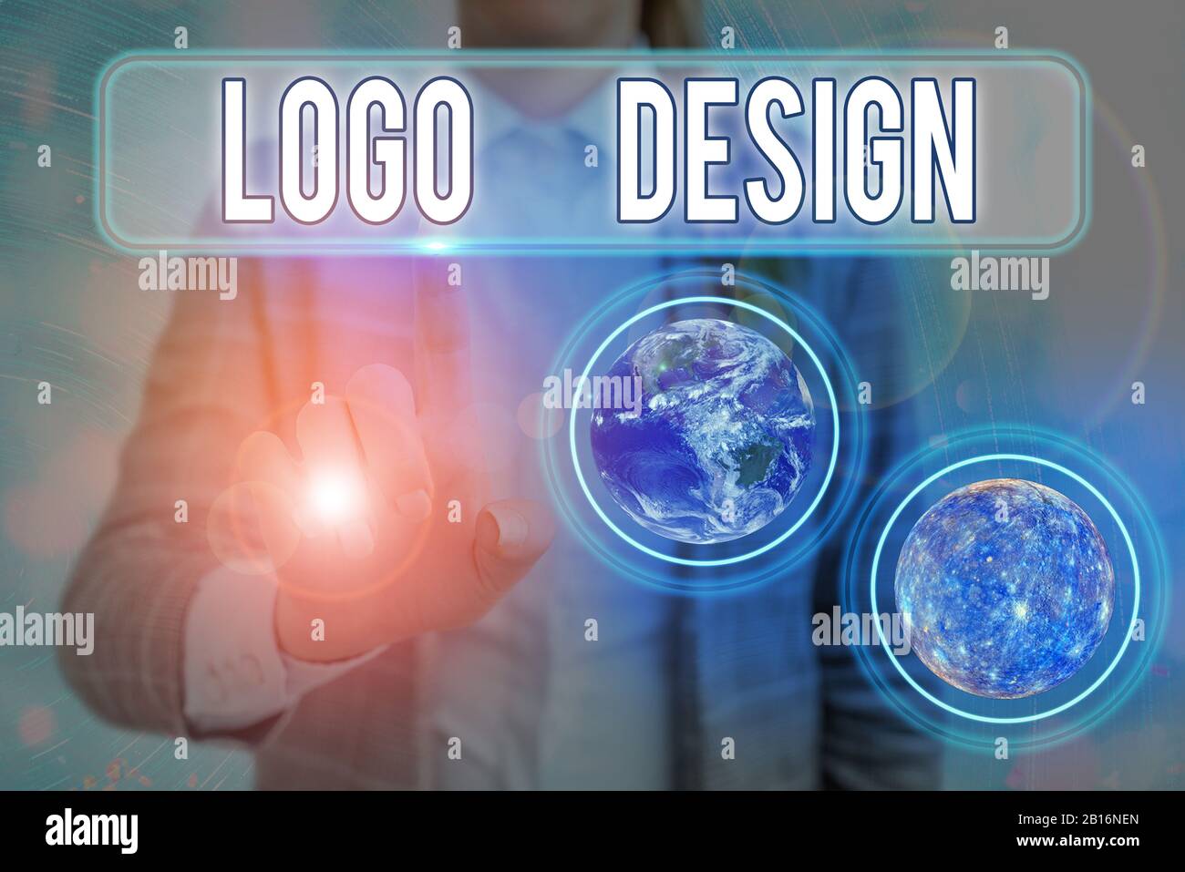 Text sign showing Logo Design. Business photo text a graphic ...