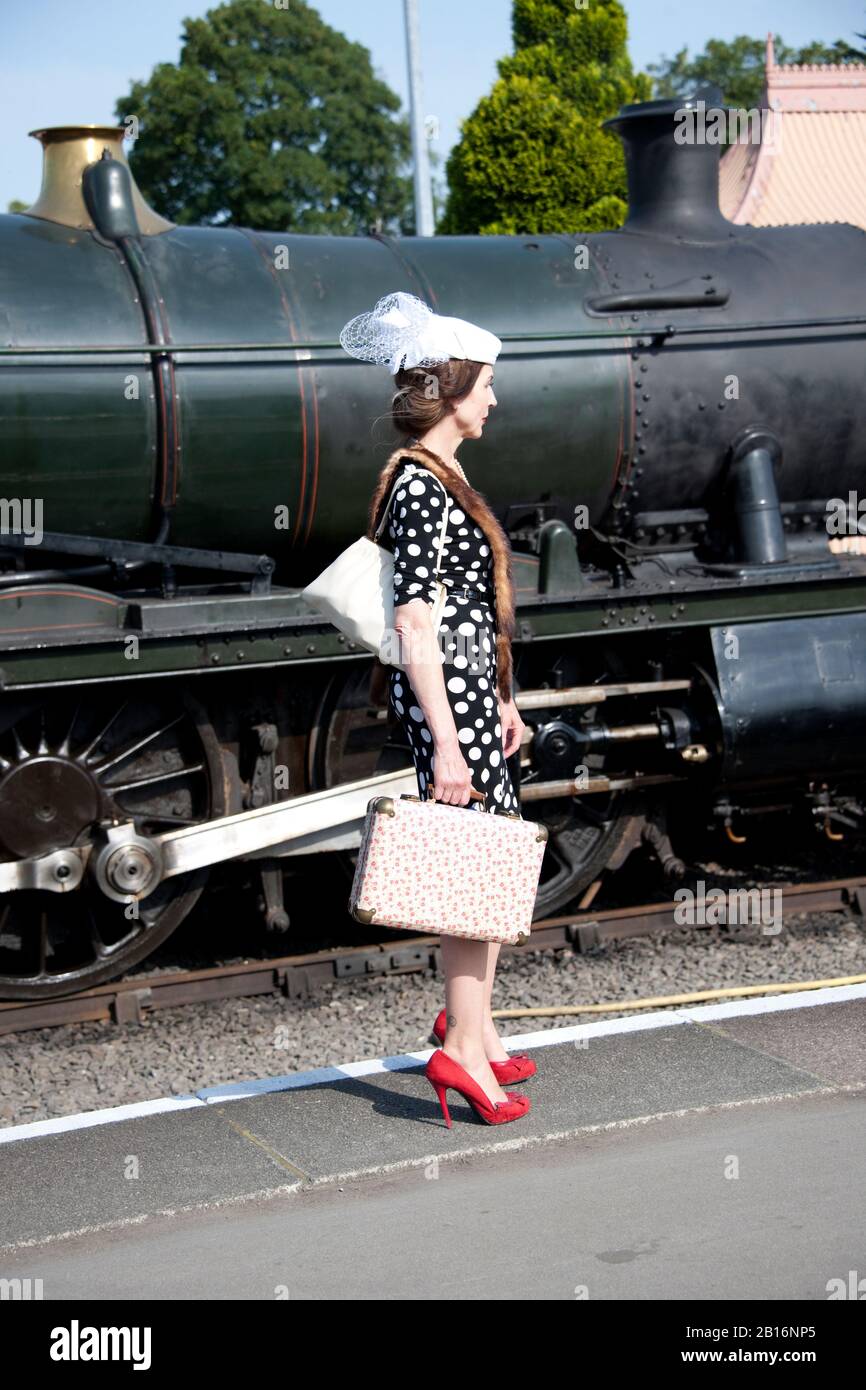 Severn valley railway 1940s hi-res stock photography and images - Alamy