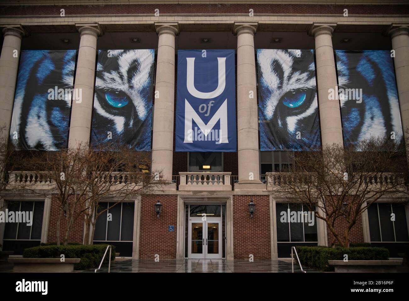 Memphis, Tennessee - January 27, 2020: University of Memphis campus ...