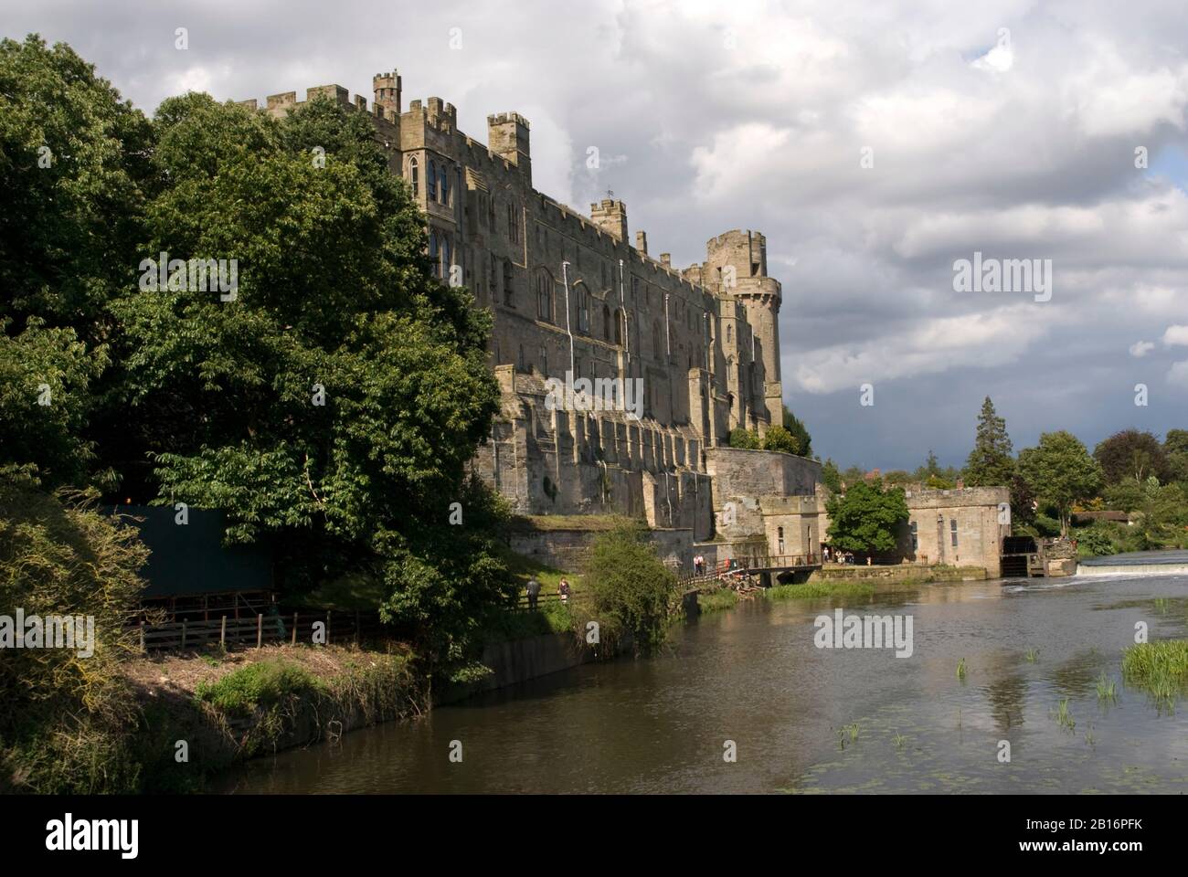 Warwick Castle Warwickshire England UK Stock Photo - Alamy