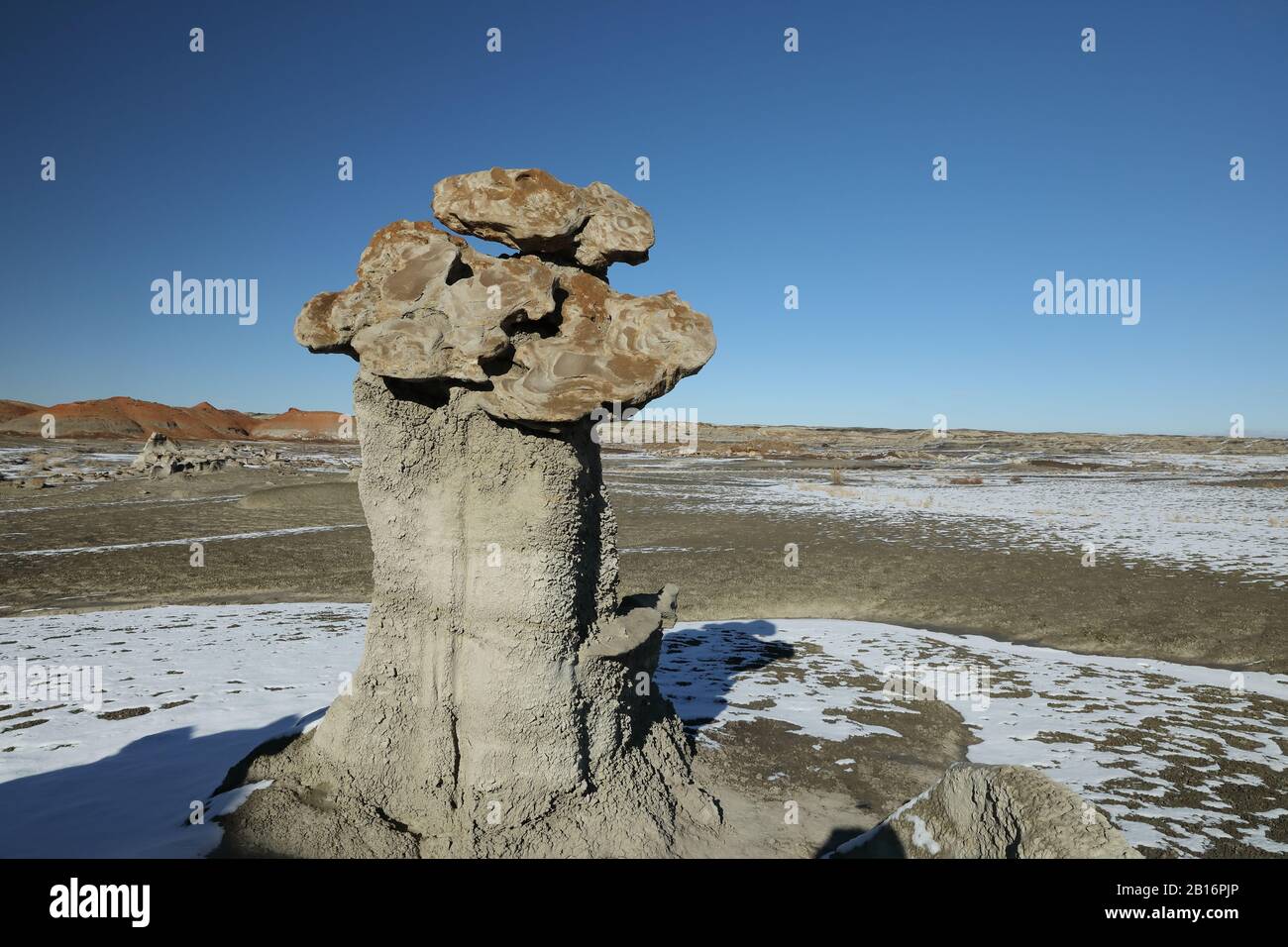 Bisti badlands, De-na-zin wilderness area, New Mexico Stock Photo - Alamy