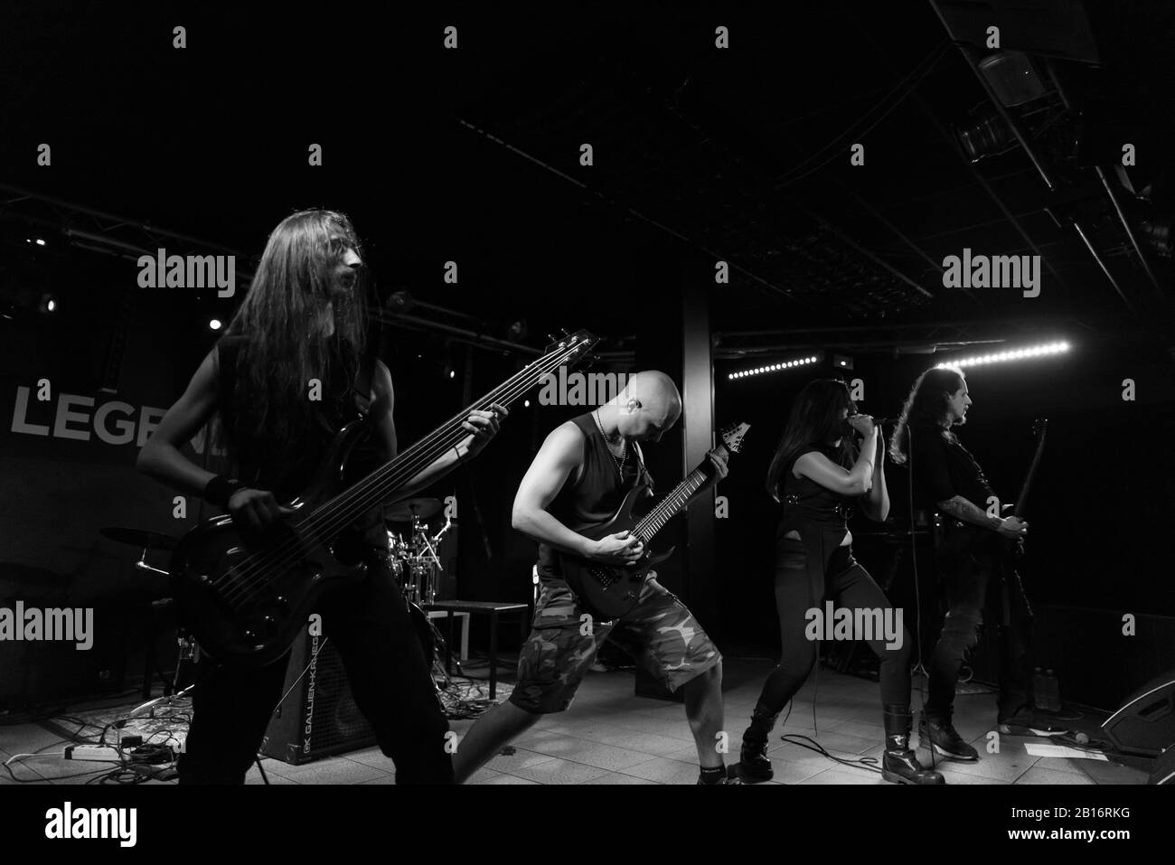 The Creation Band Black and White Stock Photos & Images - Alamy